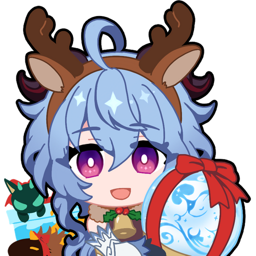 Sticker Maker - Genshin Impact - Ganyu Pack 01