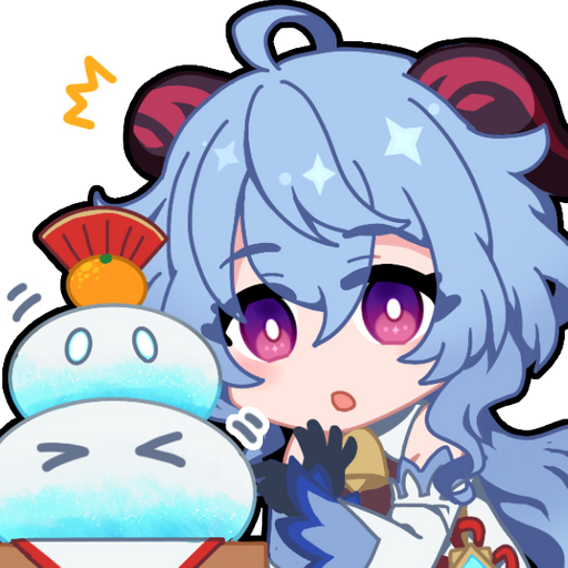 Sticker Maker - Genshin Impact - Ganyu Pack 01