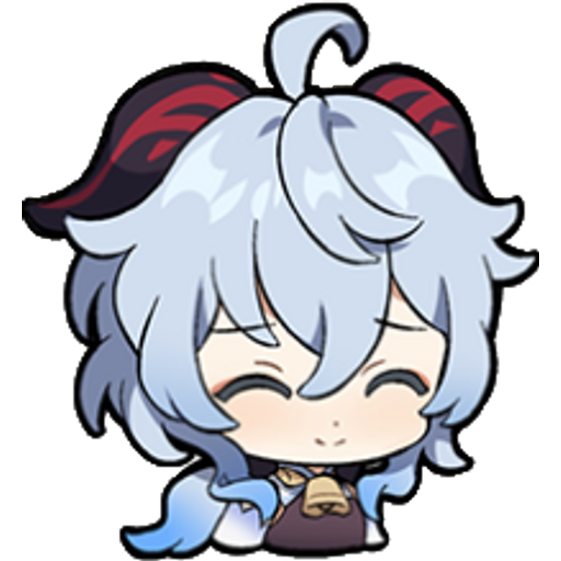 Sticker Maker - Genshin Impact Ganyu