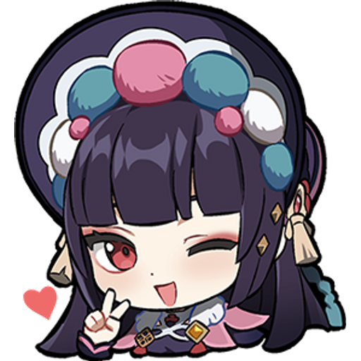 Sticker Maker - Genshin Impact (Geo Characters)