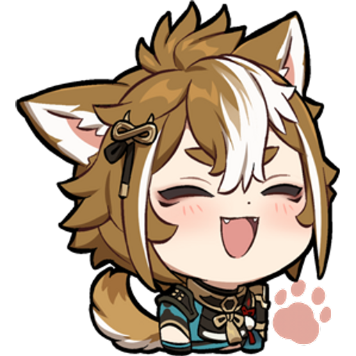 Sticker Maker - Genshin Impact (Geo Characters)