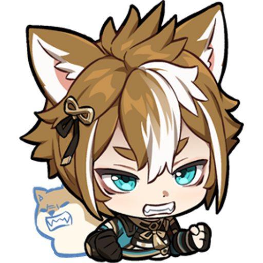 Sticker Maker - Genshin Impact (Geo Characters)