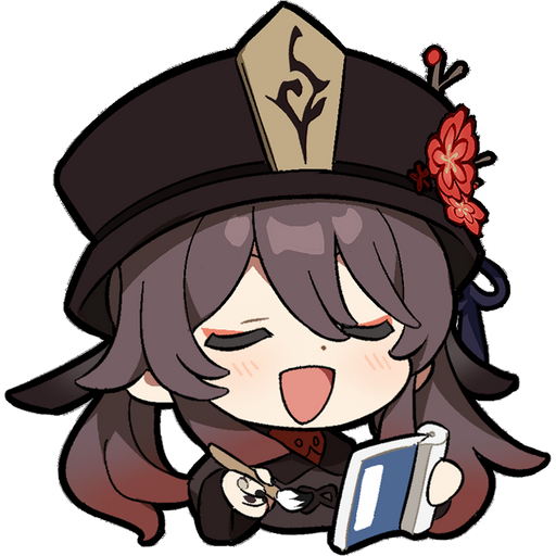 Sticker Maker - Genshin Impact Hutao