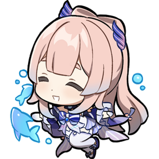Sticker Maker - Genshin Impact (Hydro Characters)