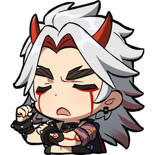 Sticker Maker - Genshin Impact Itto