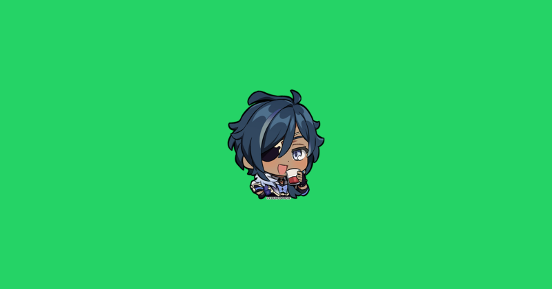 Sticker Maker - Genshin Impact - Kaeya Pack 01