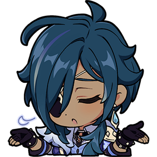 Sticker Maker - Genshin Impact Kaeya
