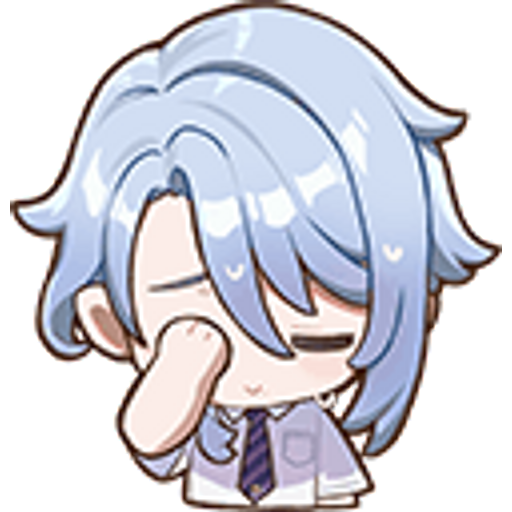 Sticker Maker - Genshin Impact - Kamisato Ayato Pack 01