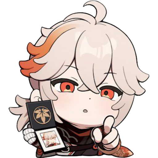 Sticker Maker - Genshin Impact Kazuha