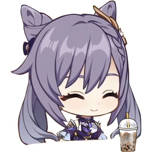 Sticker Maker - Genshin Impact Keqing