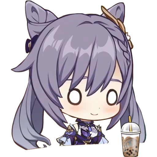 Sticker Maker - Genshin Impact Keqing