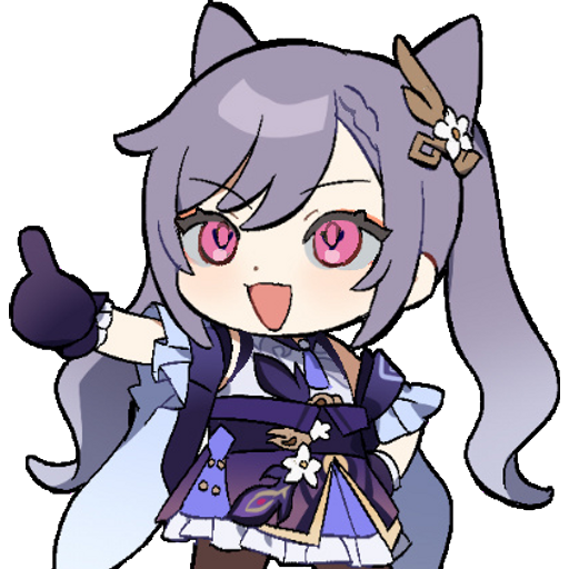 Sticker Maker - Genshin Impact Keqing