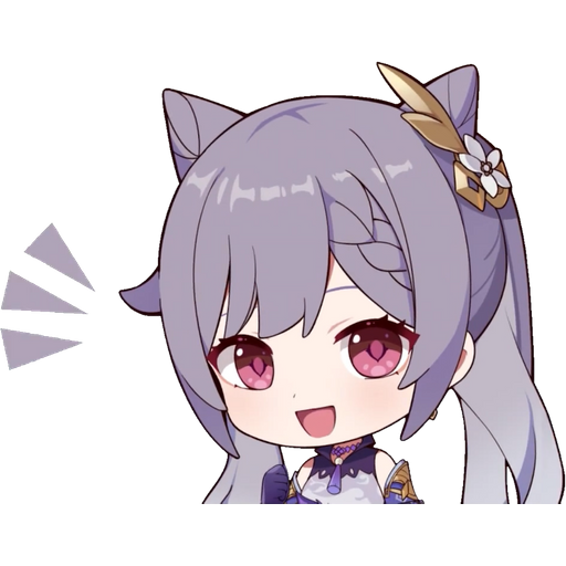 Sticker Maker - Genshin Impact Keqing