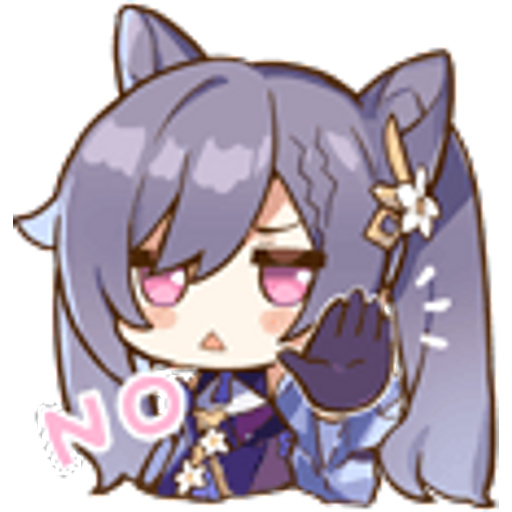 Sticker Maker - Genshin Impact Keqing