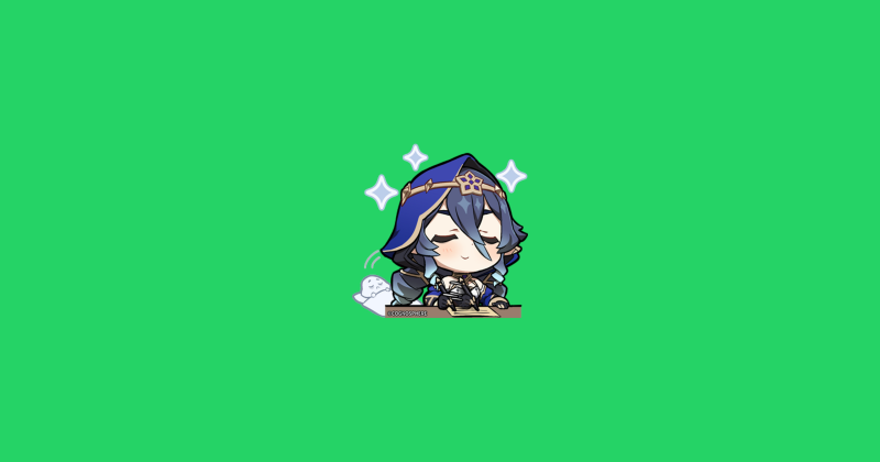 Sticker Maker - Genshin Impact - Laila Pack 01