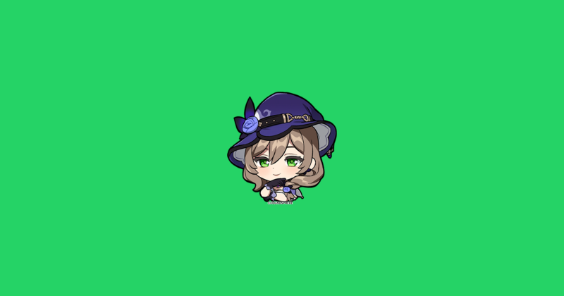 Sticker Maker - Genshin Impact - Lisa Pack 01