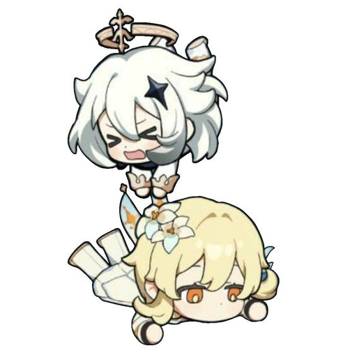 Sticker Maker - Genshin impact Lumine