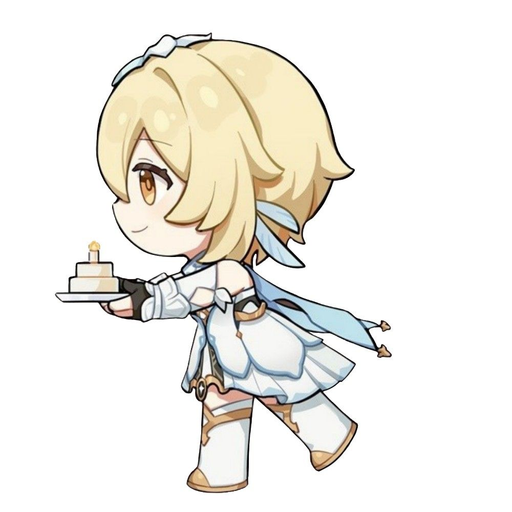 Sticker Maker - Genshin impact Lumine
