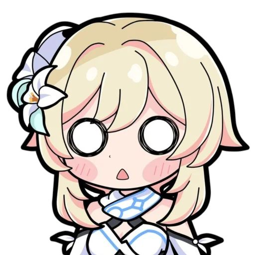 Sticker Maker - Genshin impact Lumine