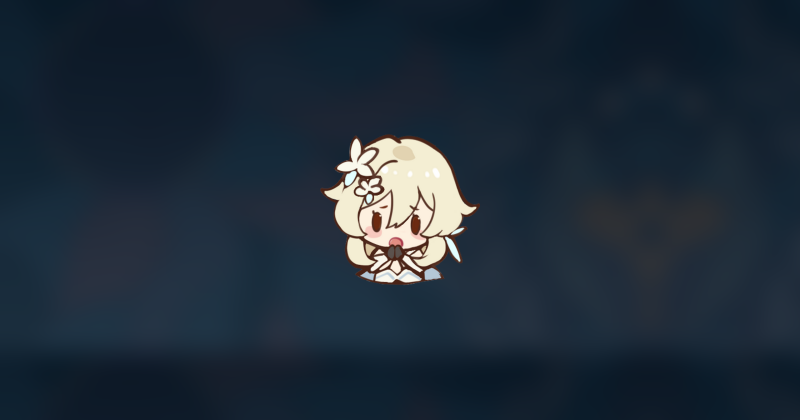 Sticker Maker - Genshin Impact Lumine