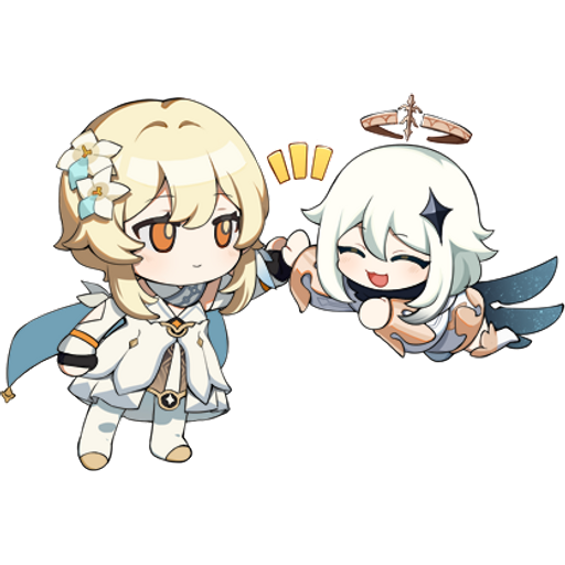 Sticker Maker - Genshin Impact Lumine