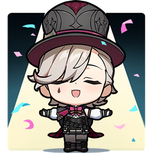 Sticker Maker Genshin Impact Lyney