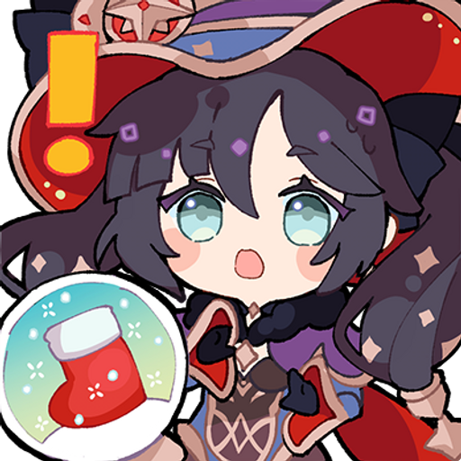 Sticker Maker - Genshin Impact - Mona Pack 01