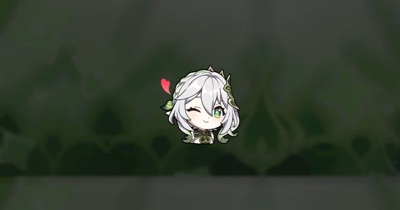 Sticker Maker - Genshin Impact Nahida