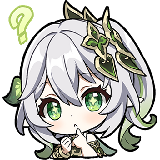 Sticker Maker - Genshin Impact Nahida