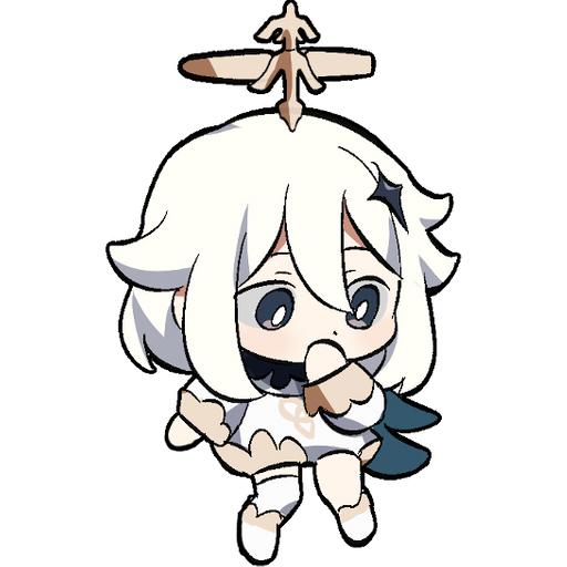 Sticker Maker - Genshin Impact Paimon 1
