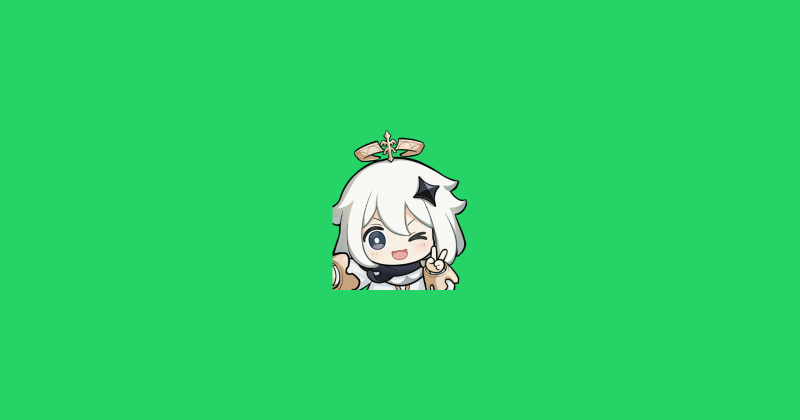 Sticker Maker - Genshin Impact - Paimon Pack 02