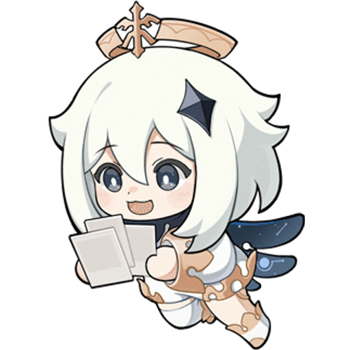 Sticker Maker - Genshin Impact - Paimon Pack 02