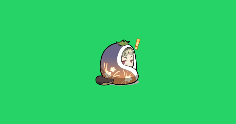 Sticker Maker - Genshin Impact - Sayu Pack 01