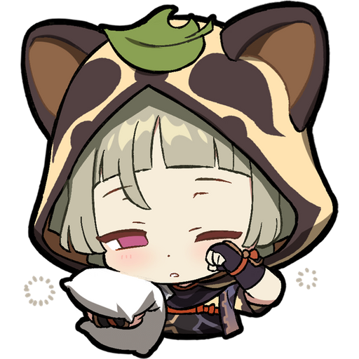 Sticker Maker Genshin Impact Sayu Pack 01