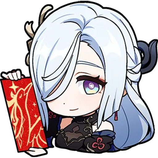Sticker Maker - Genshin Impact Shenhe