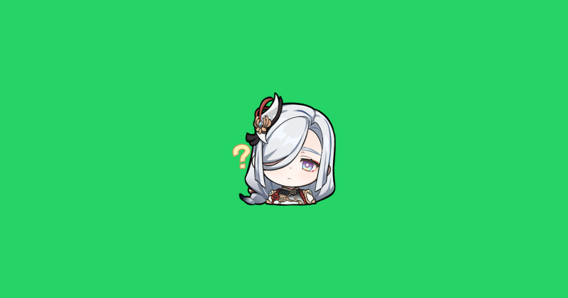 Sticker Maker - Genshin Impact - Shenhe Pack 01