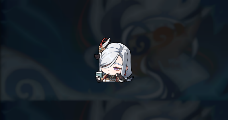 Sticker Maker - Genshin Impact Shenhe