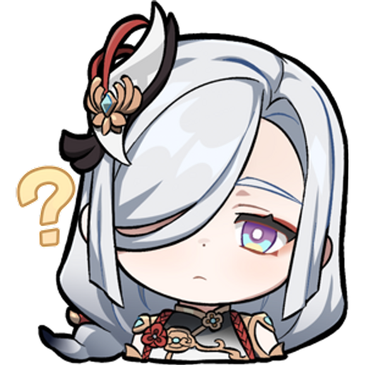Sticker Maker - Genshin Impact Shenhe