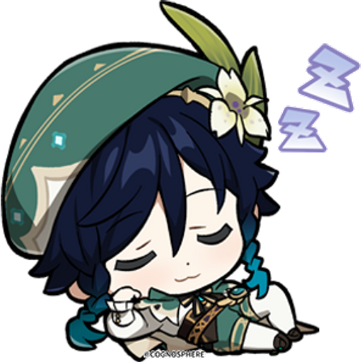 Sticker Maker - Genshin Impact - Venti Pack 01
