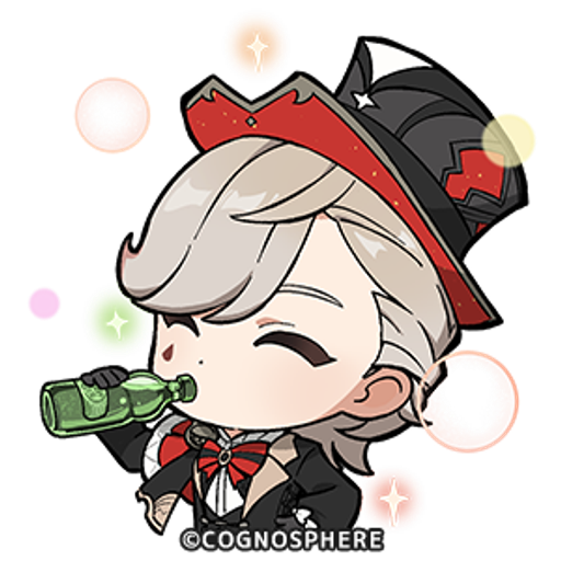 Sticker Maker - [Lyney]: Genshin Impact x KFC