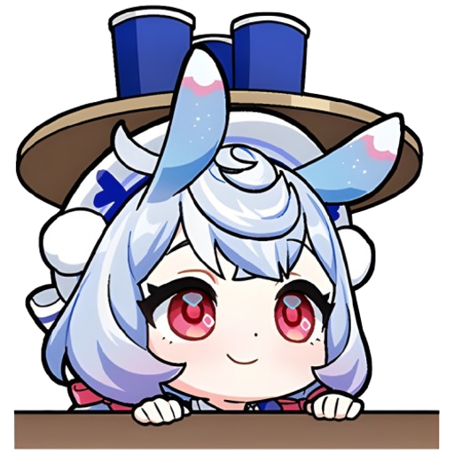 Sticker Maker - [Clorinde]: Genshin Impact x Luckin Coffee
