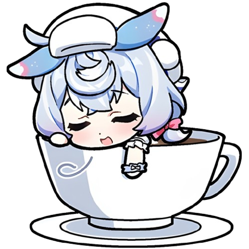Sticker Maker - [Clorinde]: Genshin Impact x Luckin Coffee