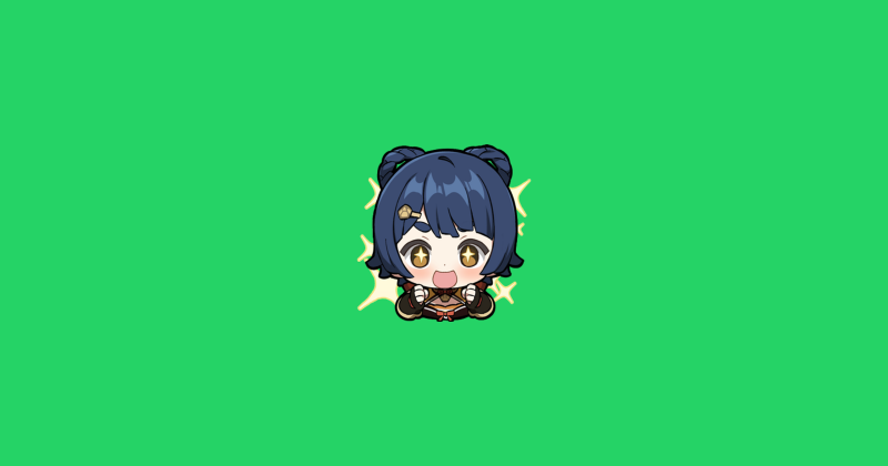 Sticker Maker - Genshin Impact - Xiangling Pack 01