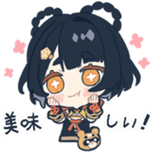 Sticker Maker - Genshin Impact Xiangling