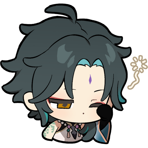Sticker Maker - Genshin Impact - Xiao Pack 01