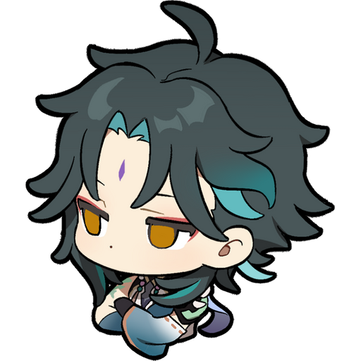 Sticker Maker - Genshin Impact - Xiao Pack 01