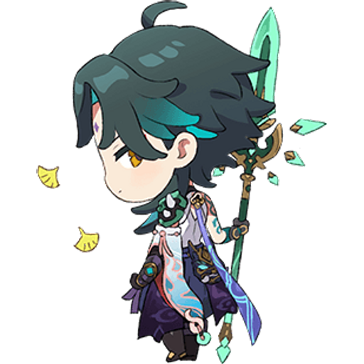 Sticker Maker - Genshin Impact Xiao