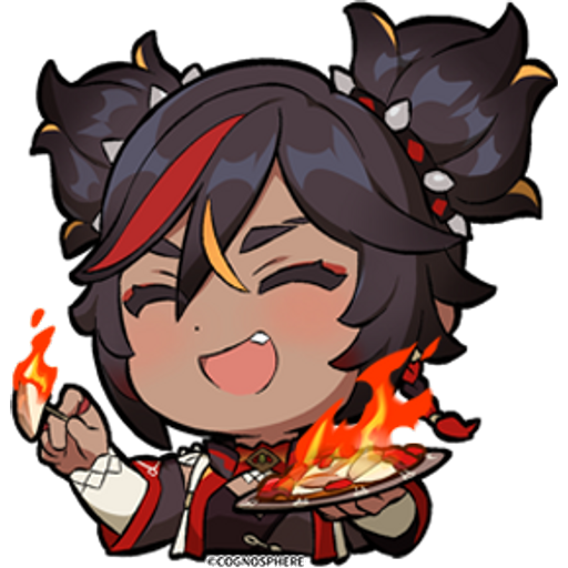 Sticker Maker - Genshin Impact - Xinyan Pack 01