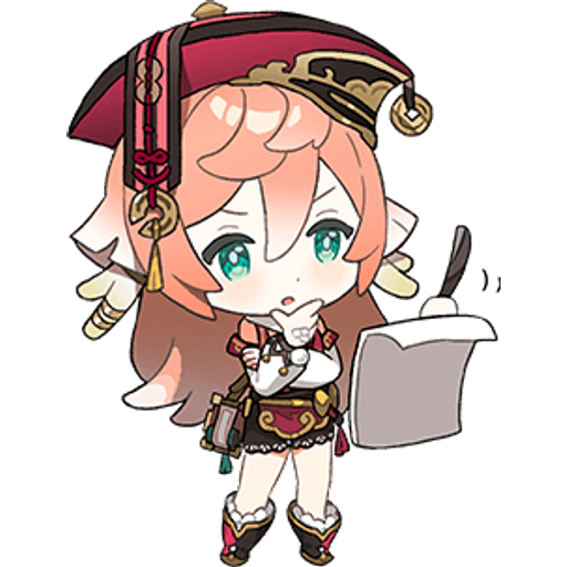 Sticker Maker - Genshin Impact Yanfei
