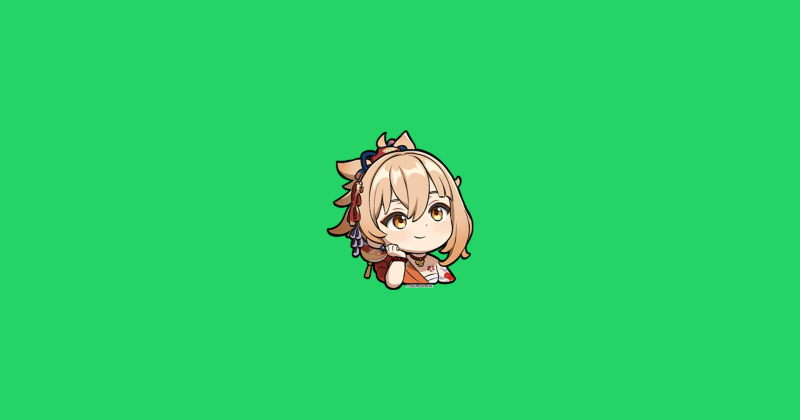 Sticker Maker - Genshin Impact - Yoimiya Pack 01